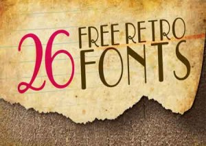 26 bộ Font chữ Retro cổ điển đẹp ấn tượng